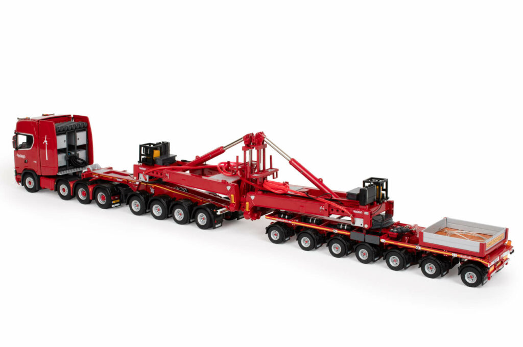 Nooteboom Redline Series – Mega Windmill Trailer 4+7-axle with Scania S ...
