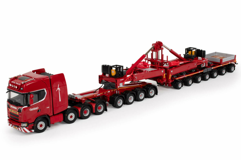 Nooteboom Redline Series – Mega Windmill Trailer 4+7-axle with Scania S ...