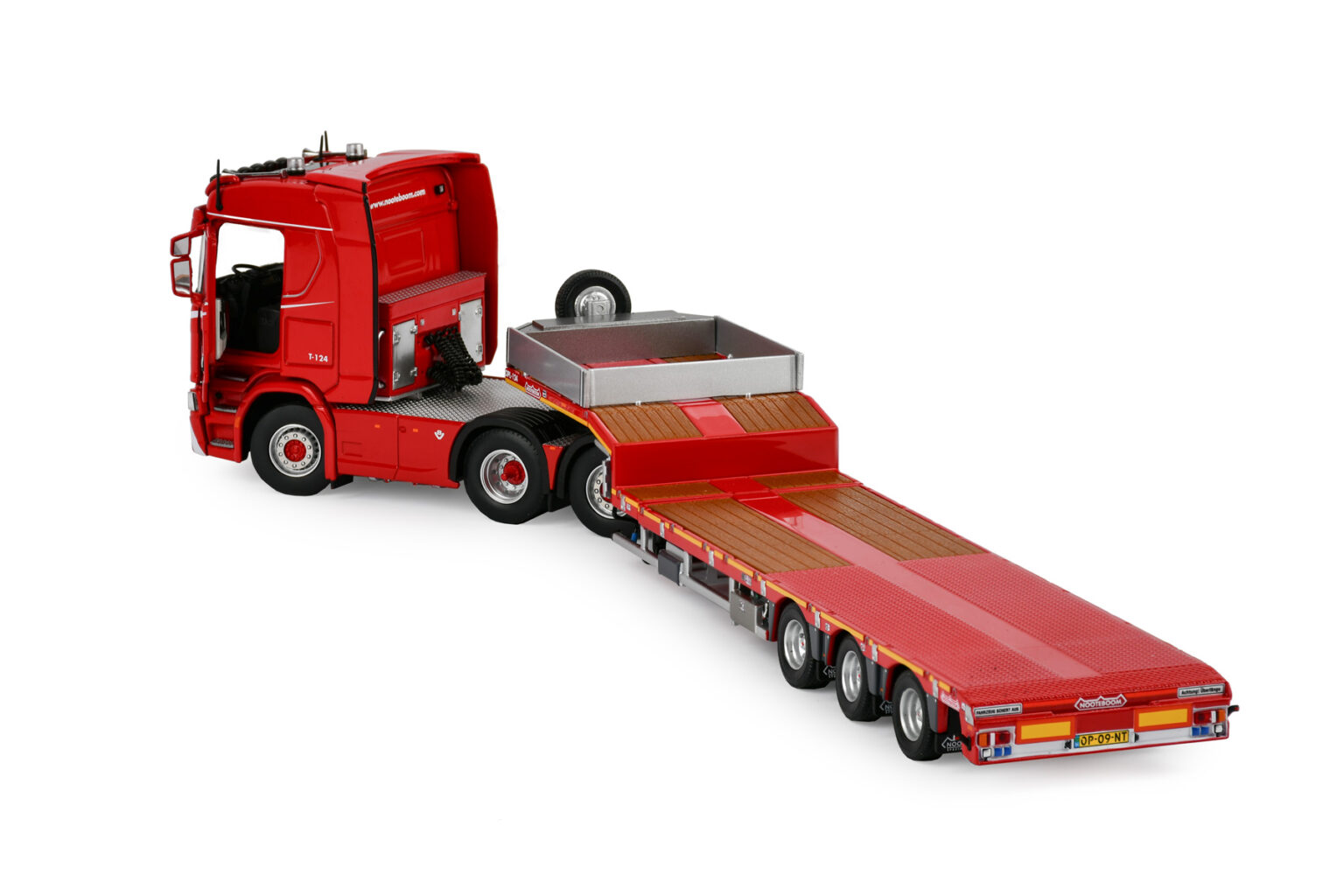 Nooteboom Redline Series - MCOS 3-axle semi low loader with Scania R ...